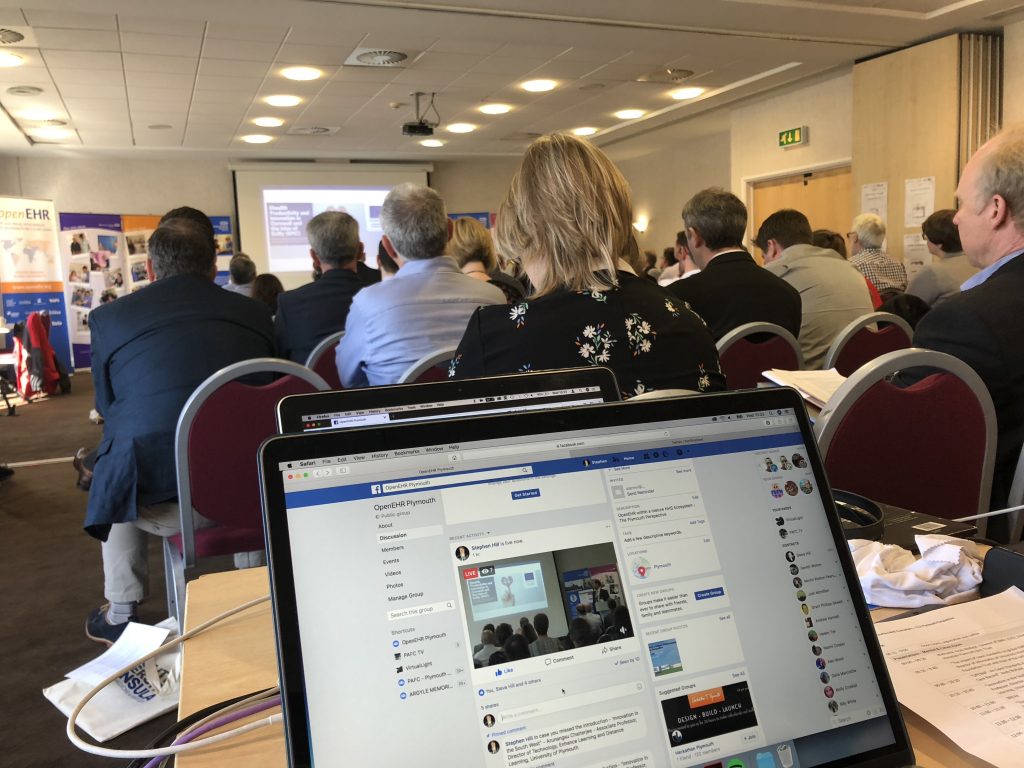 Live Video Stream of OpenEHR Within NHS Ecosystem Conference